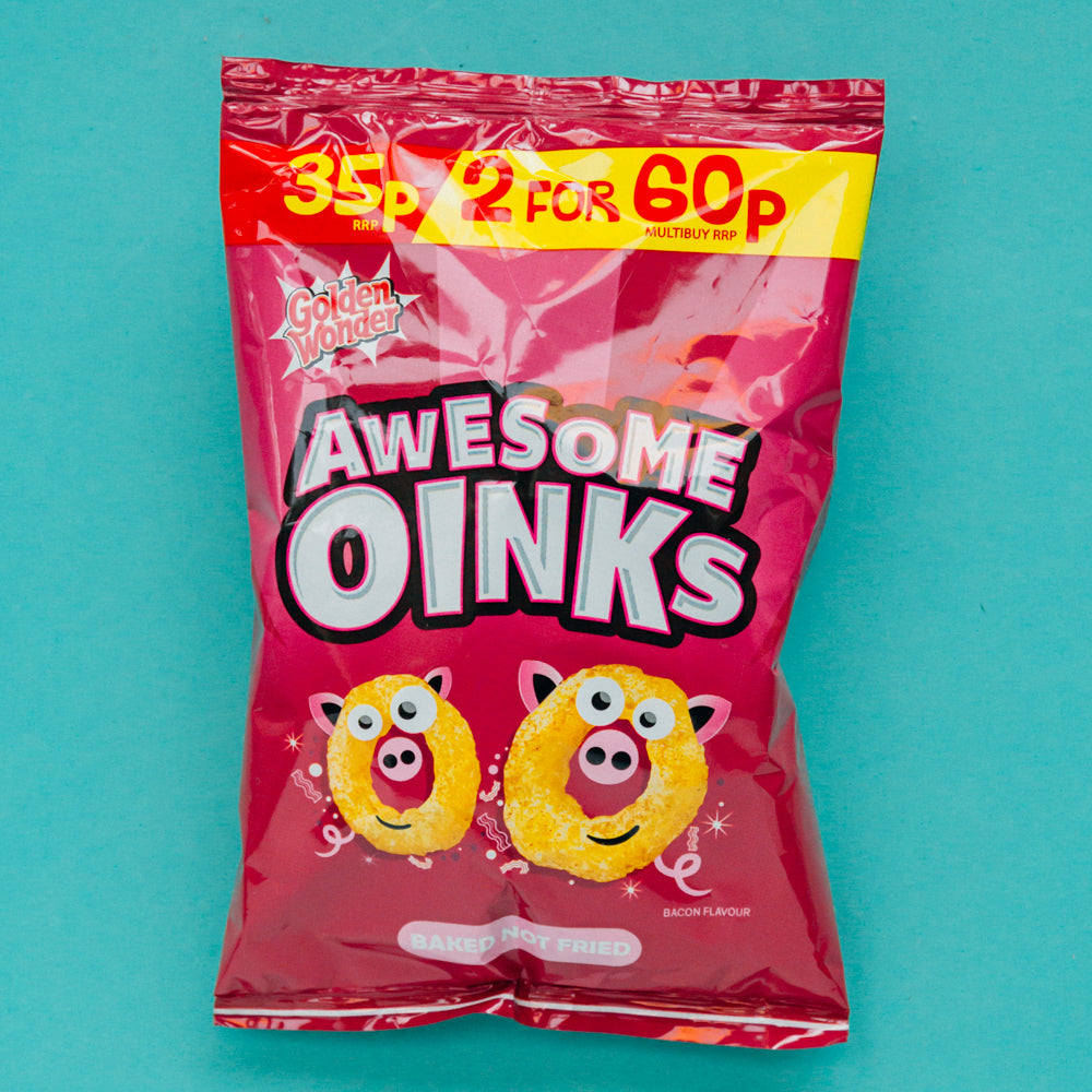 Golden Wonder Awesome Oinks – British Candy Box